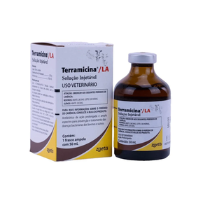 Terramicina® La - Zoetis | Tratamento de infecções bacterianas - 50ML ...