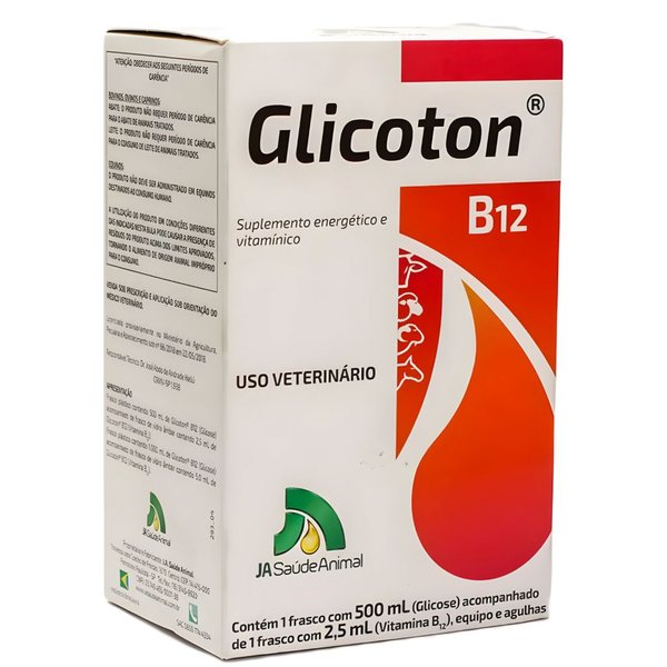 Glicoton B12 - JA Saúde Animal - Walteragro