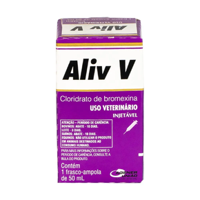Aliv V - Tratamento Respiratório - Agener União - 50ML -Walteragro
